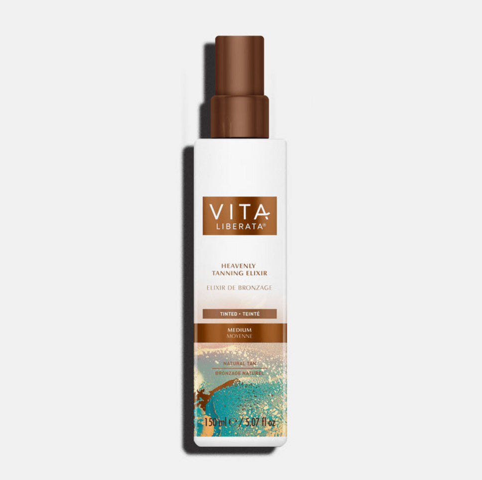 TINTED HEAVENLY TANNING ELIXIR MEDIUM | Vita Liberata